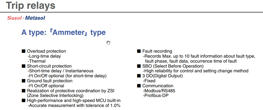 Máy cắt ACB AN-16D4-16H AG6 4P 1600A 65kA loại cố định LS