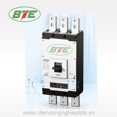 Aptomat MCCB HGM1250S 3P 1250A 70kA Hyundai