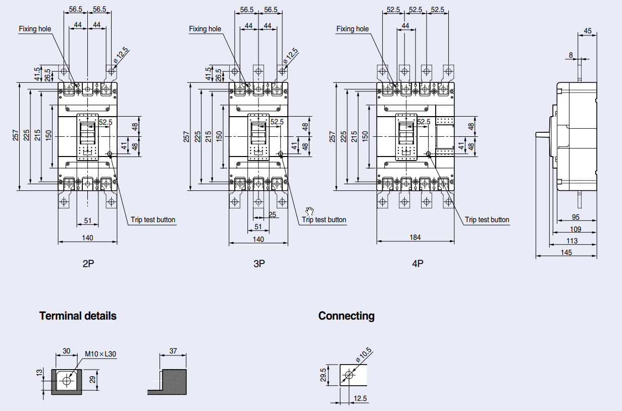 Aptomat MCCB ABN403c 3P 400A 42kA LS - Điện công nghiệp BTE