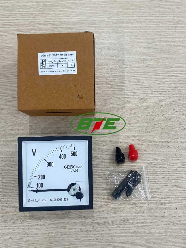 Đồng hồ đo điện áp (Vol) VA96 Emic - Điện công nghiệp BTE